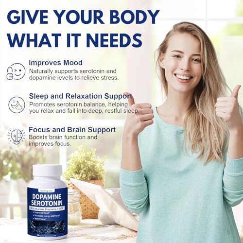 Natural serotonin and dopamine enhancer
