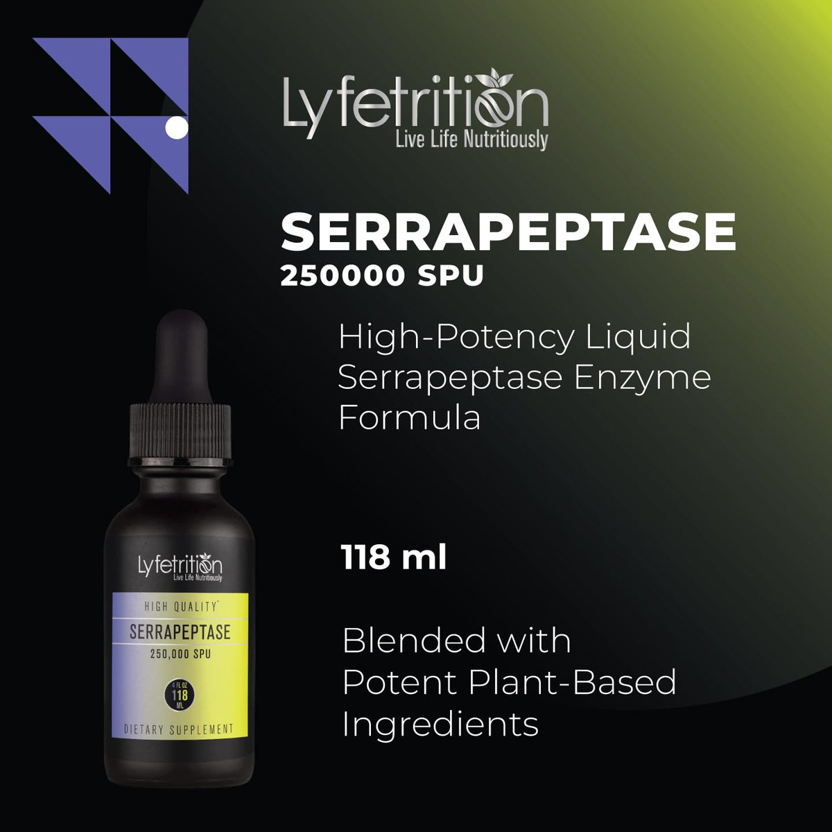 Natural Serrapeptase for digestive health