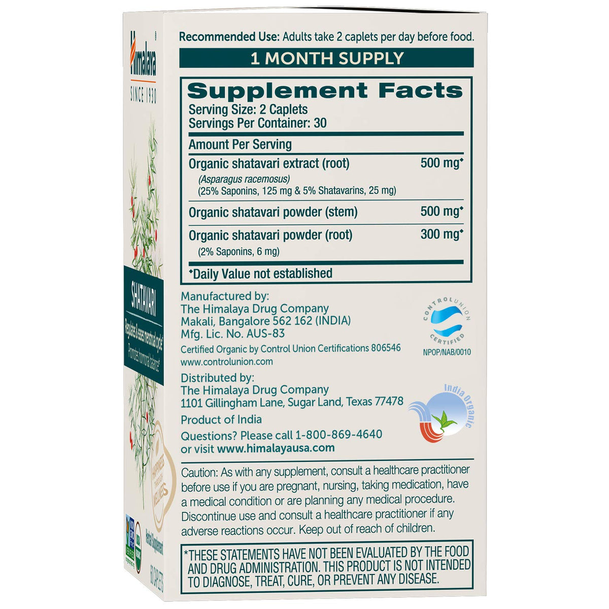 natural shatavari for women's health