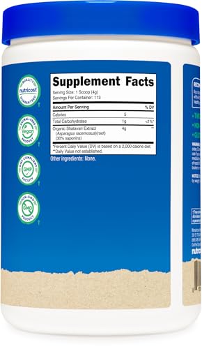 Natural Shatavari powder for energy