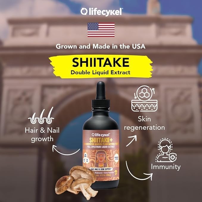 natural shiitake mushroom supplement for wellness