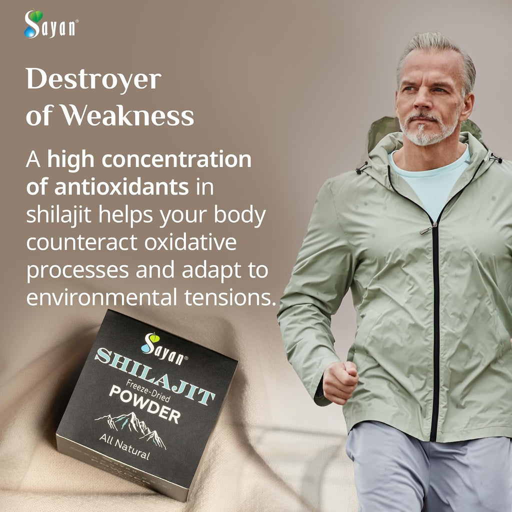 Natural Shilajit for athletic performance