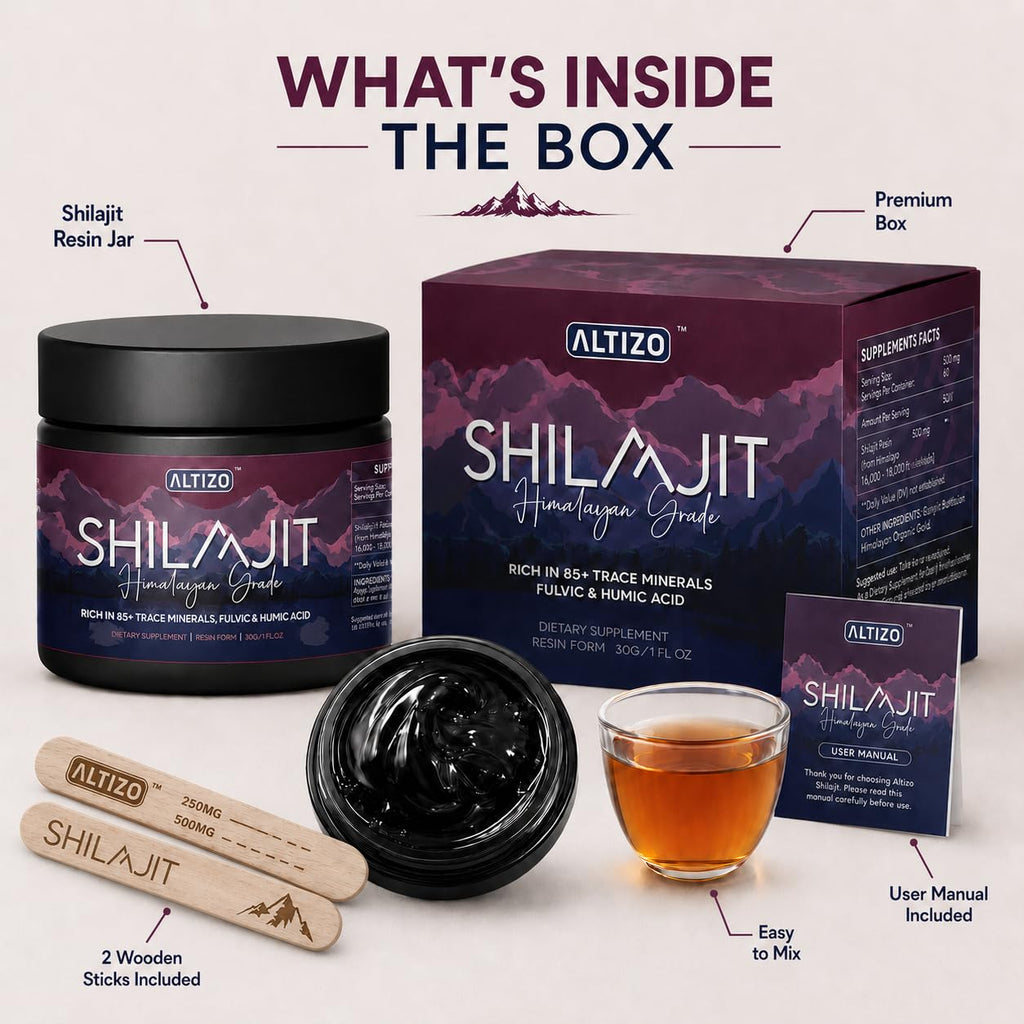 Natural Shilajit for enhanced performance