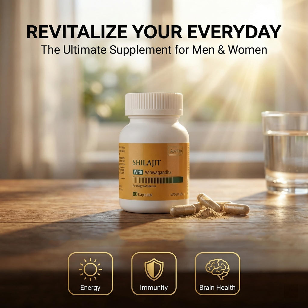 natural shilajit for overall wellness
