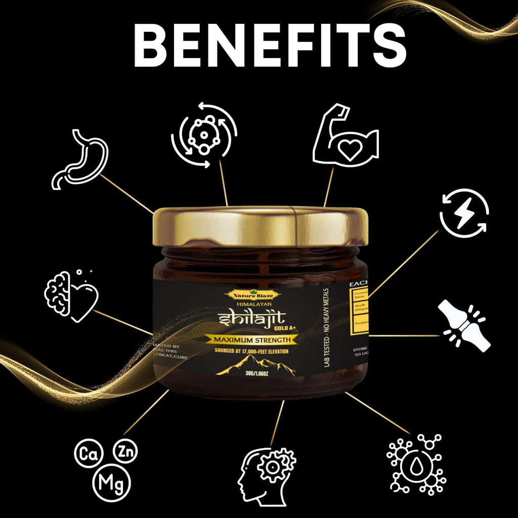 natural shilajit for stress relief