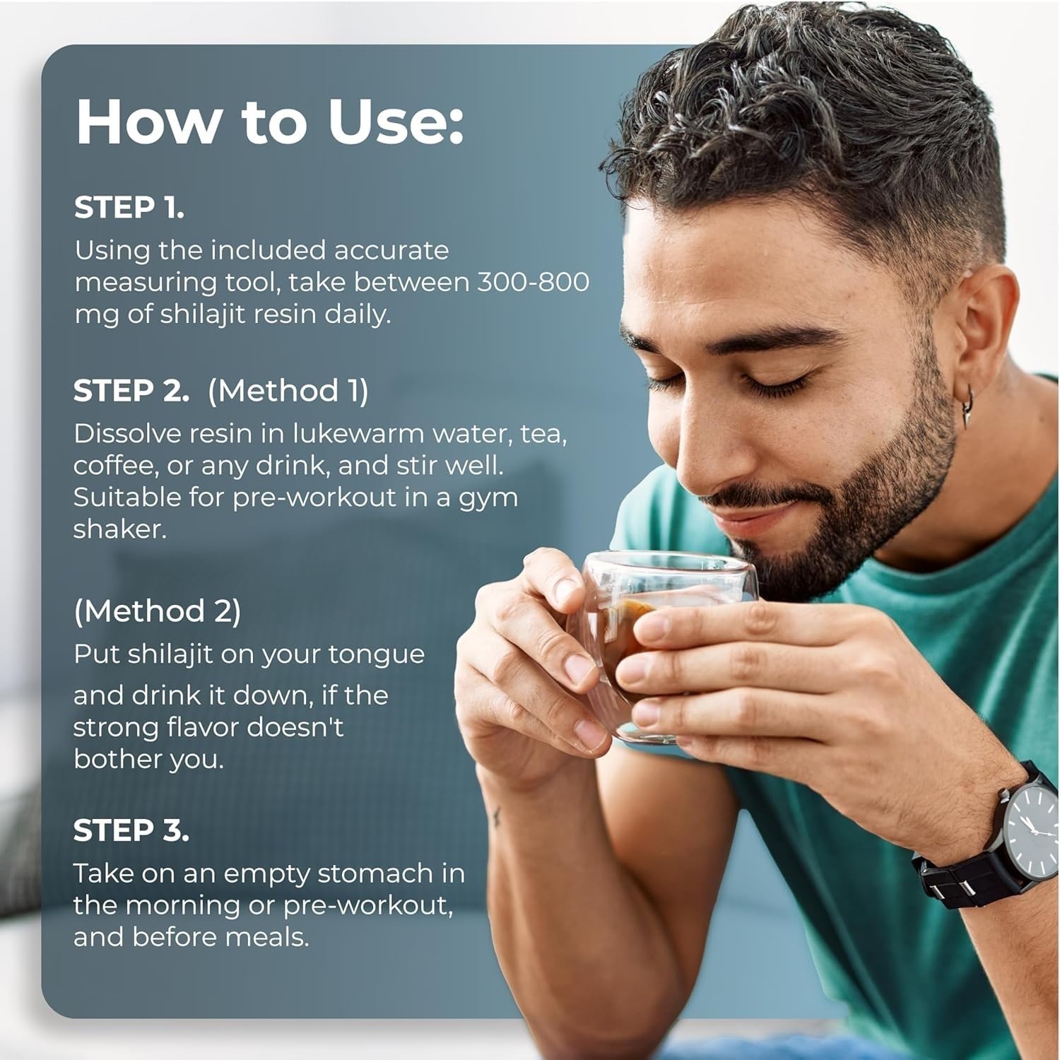 natural shilajit for stress relief