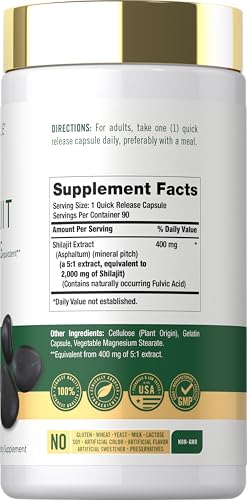 Natural shilajit for vitality support