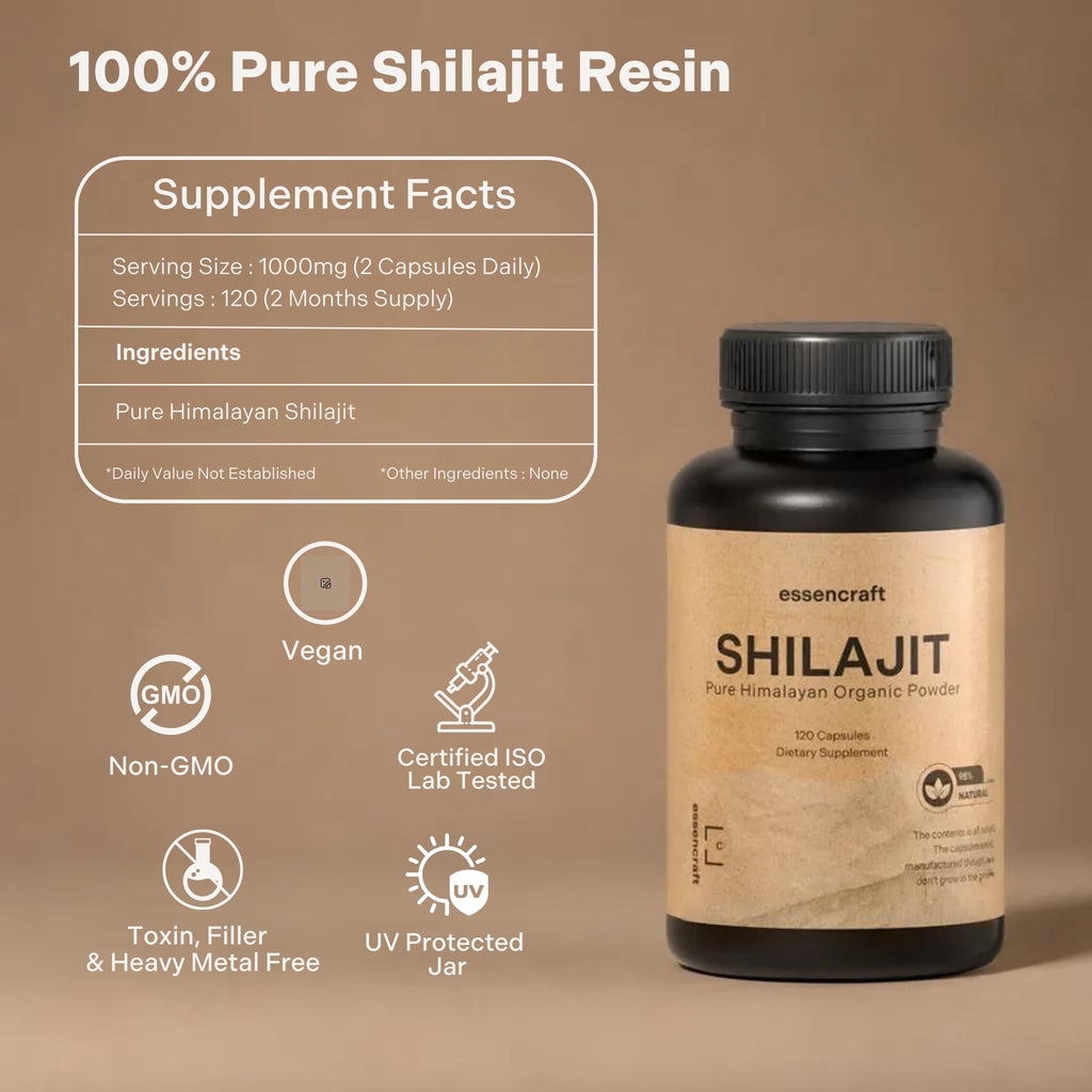 natural shilajit for vitality