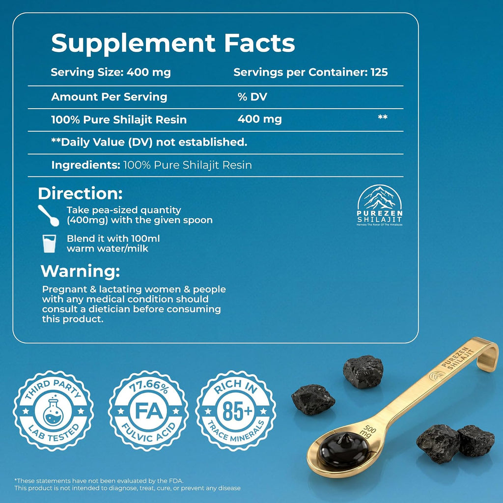 natural shilajit for wellness support