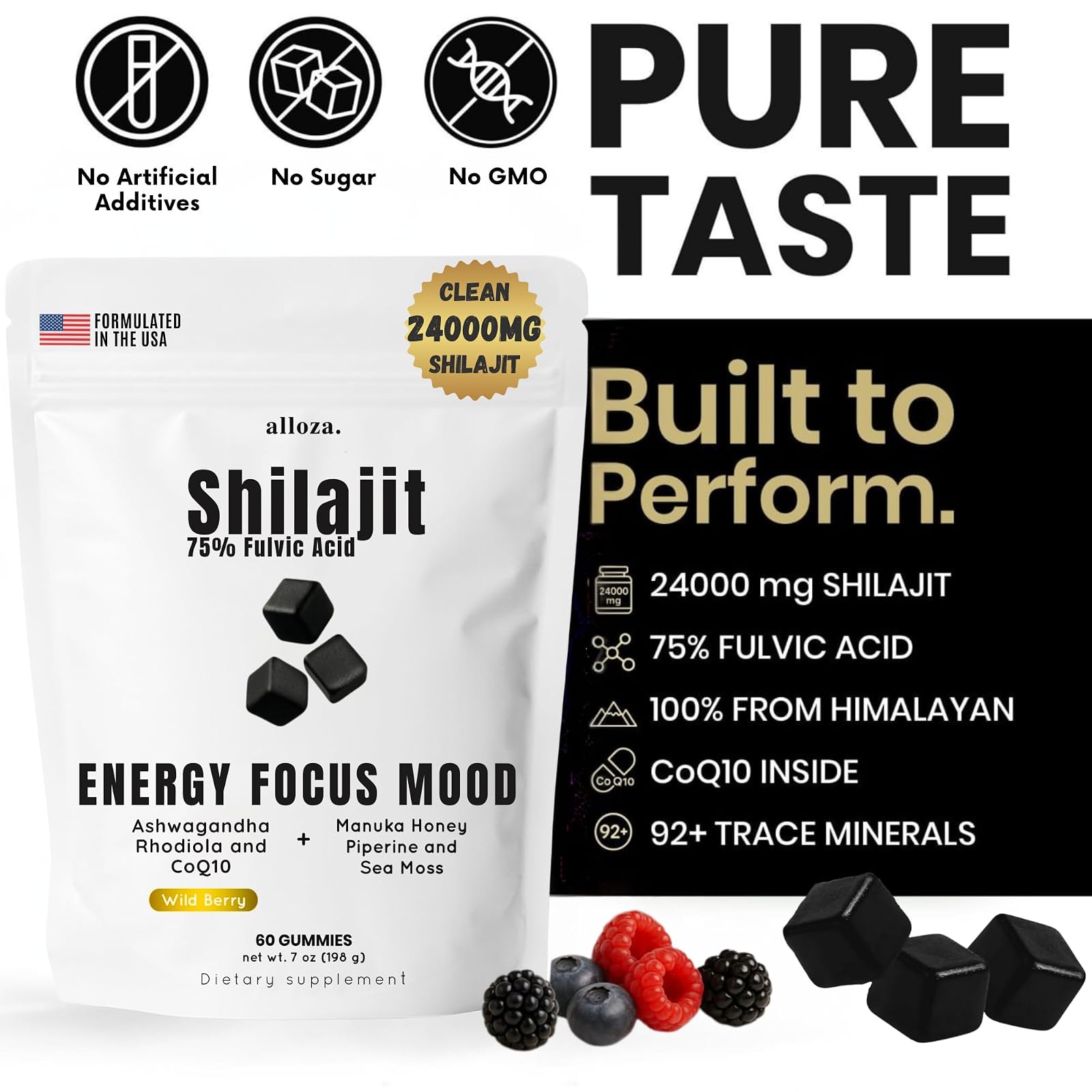 natural shilajit gummies for wellness