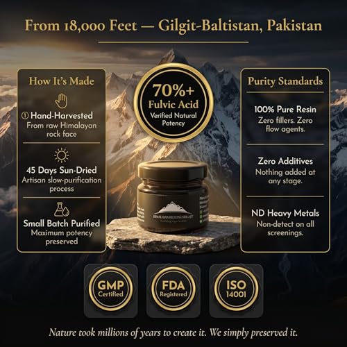 Natural Shilajit resin for wellness