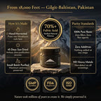 Natural Shilajit resin for wellness
