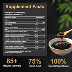 natural shilajit resin supplement benefits