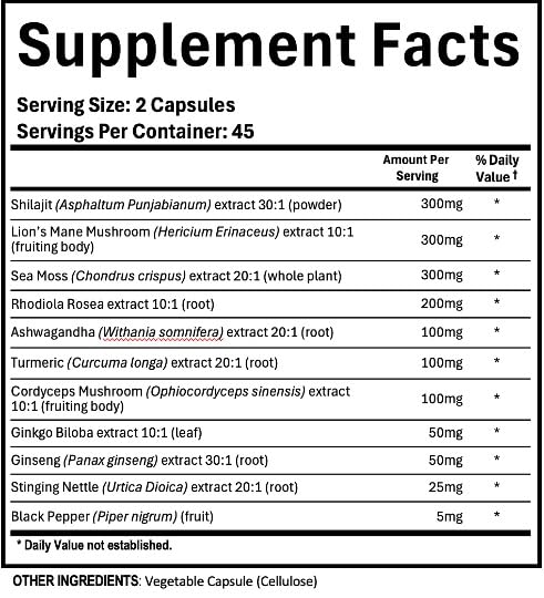 natural shilajit resin supplement benefits