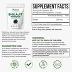 natural shilajit resin supplement