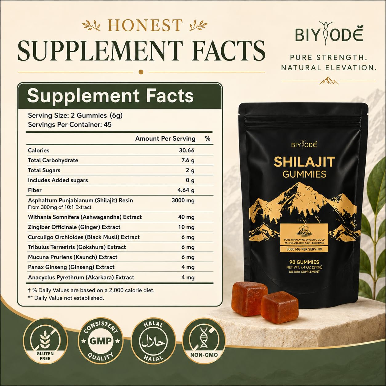 natural shilajit resin supplement