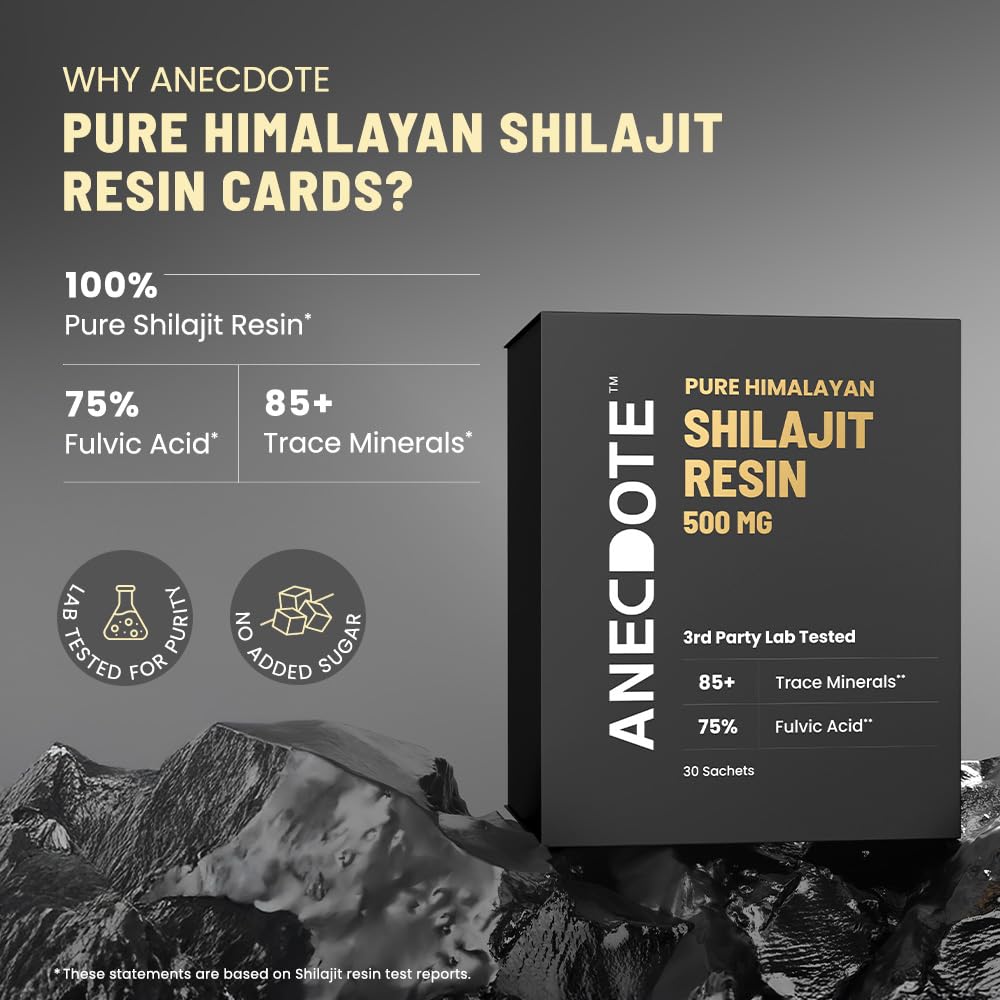 natural shilajit resin supplement