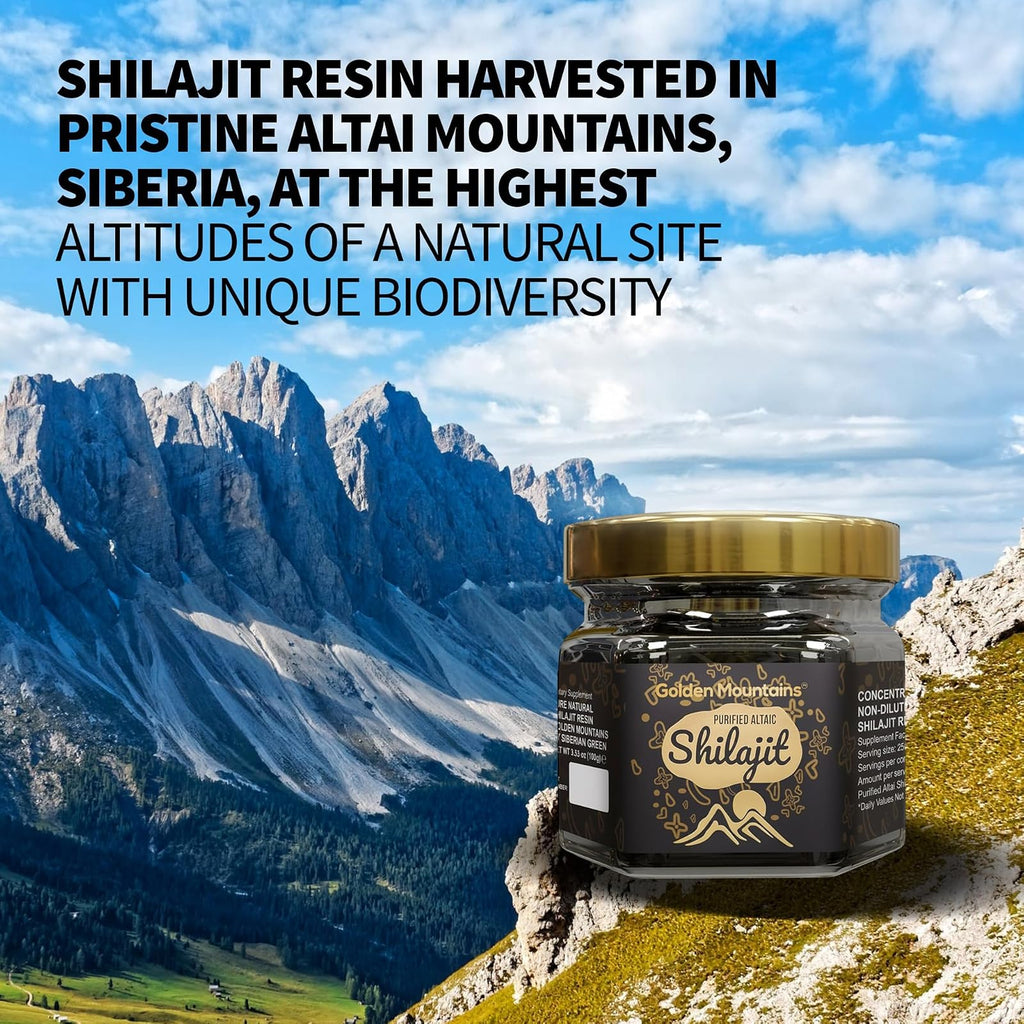 natural shilajit resin supplement
