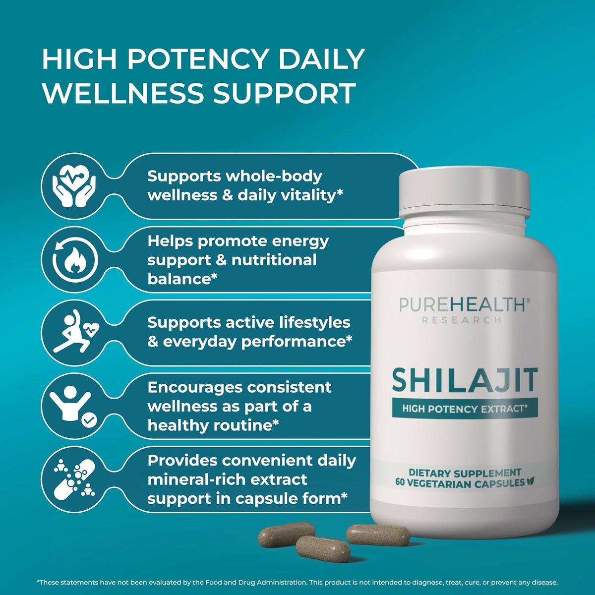 Natural Shilajit supplement benefits