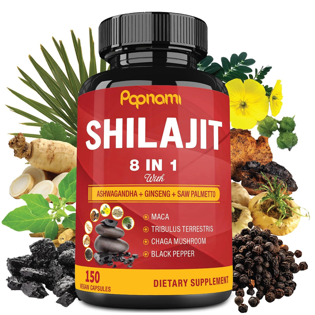 natural shilajit supplement capsules