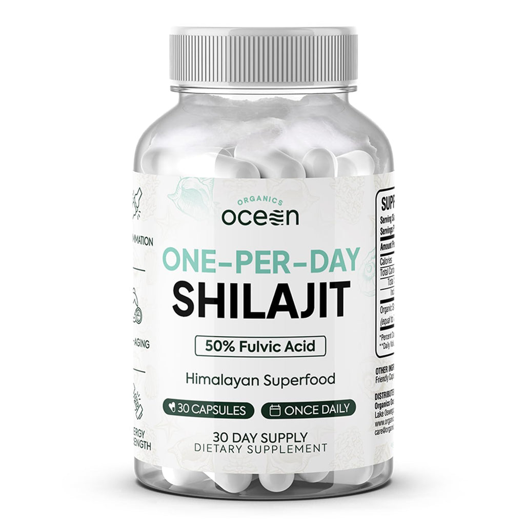 natural shilajit supplement capsules