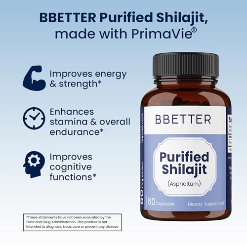 Natural shilajit supplement for men