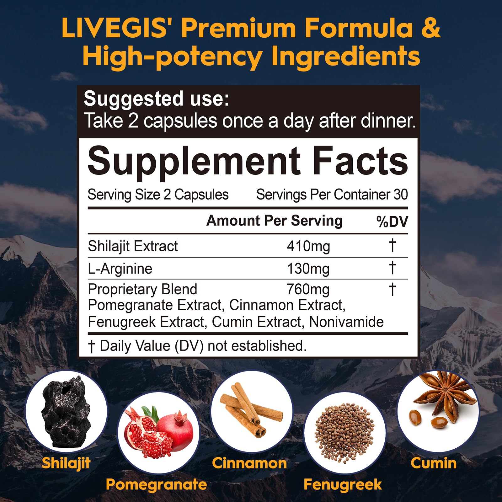 natural shilajit supplement for vitality