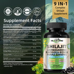 Natural Shilajit supplement for wellness