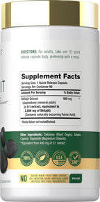 Natural shilajit supplement for wellness