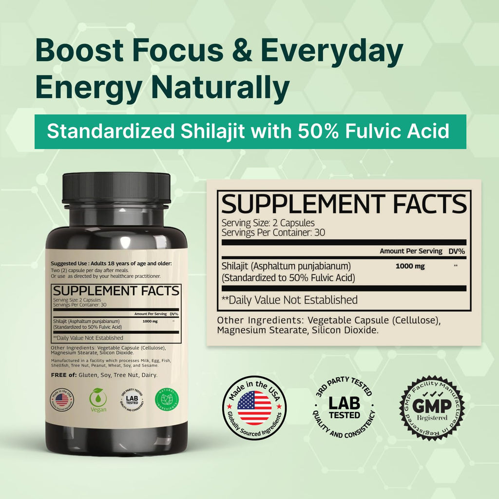 natural shilajit supplement for wellness