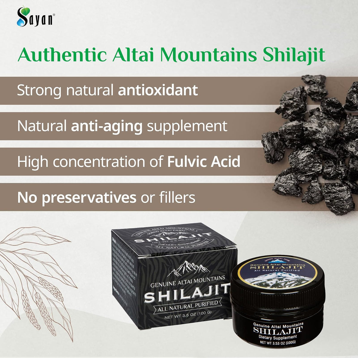 natural shilajit supplement for wellness