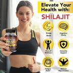 Natural Shilajit supplement gummies