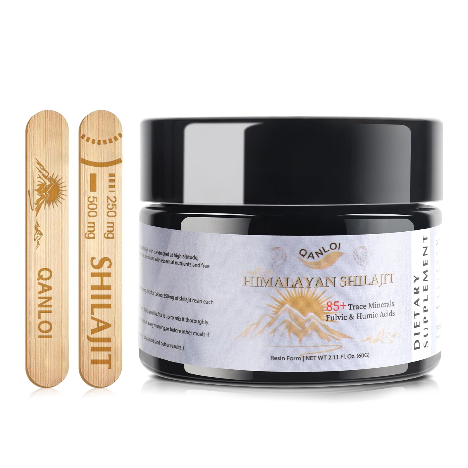 natural shilajit trace minerals supplement