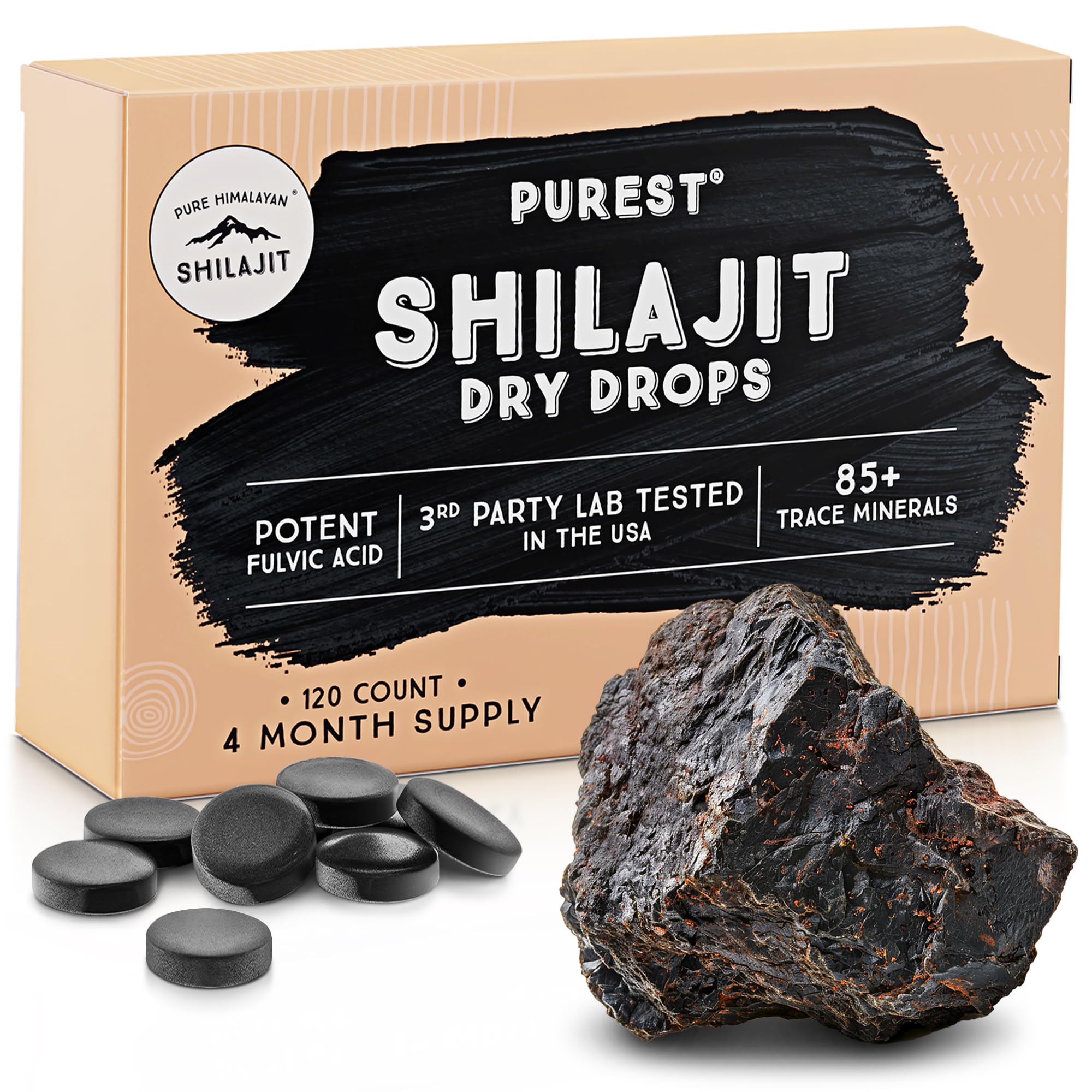 natural shilajit with fulvic acid