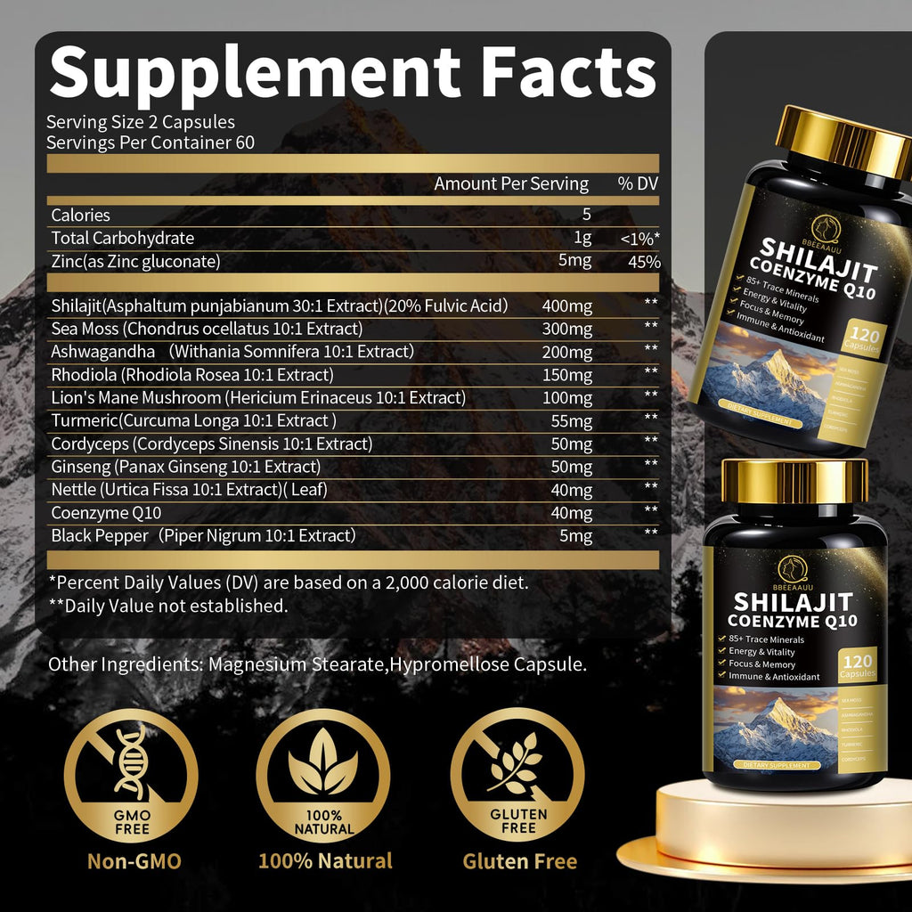 natural shilajit with sea moss benefits