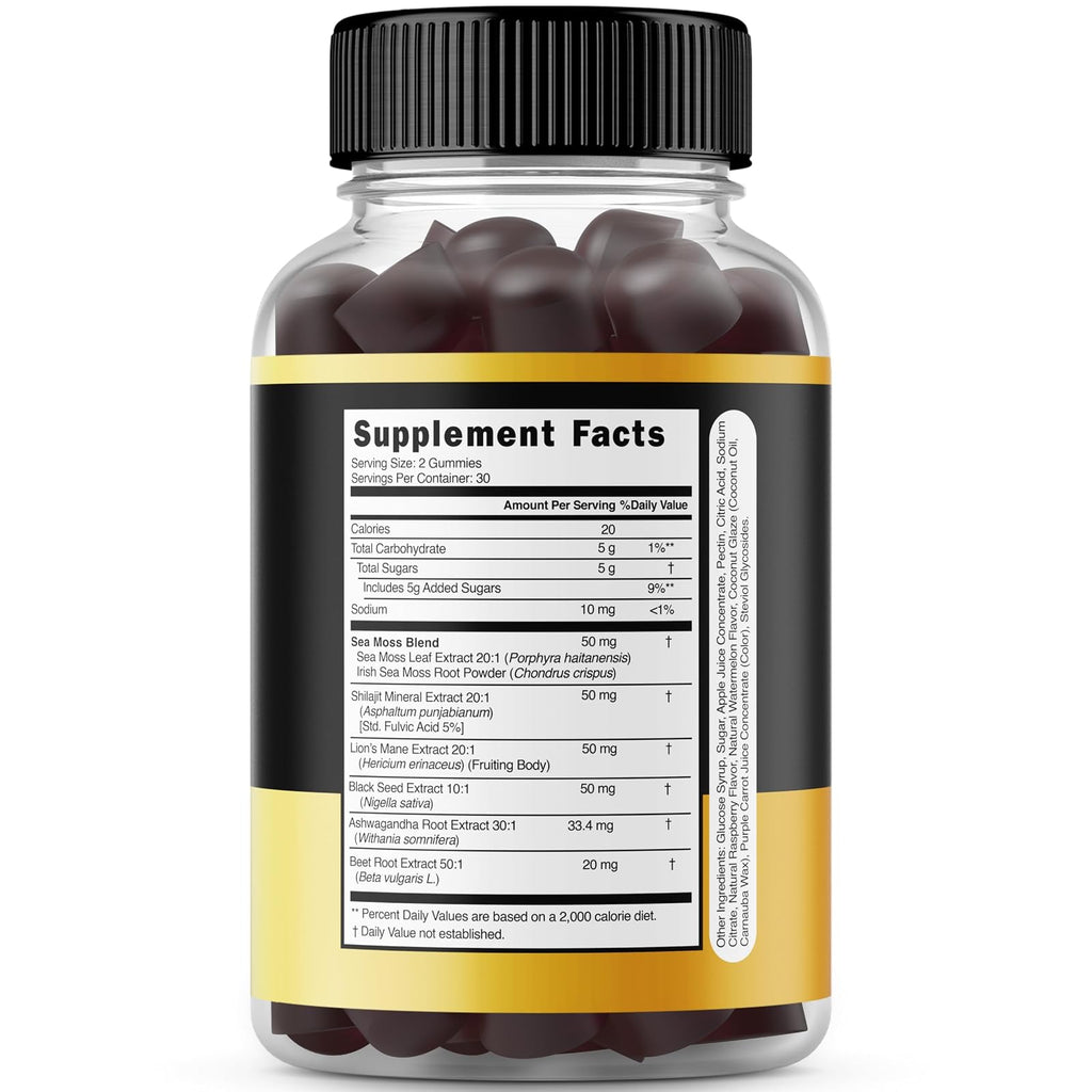 natural shilajit with sea moss