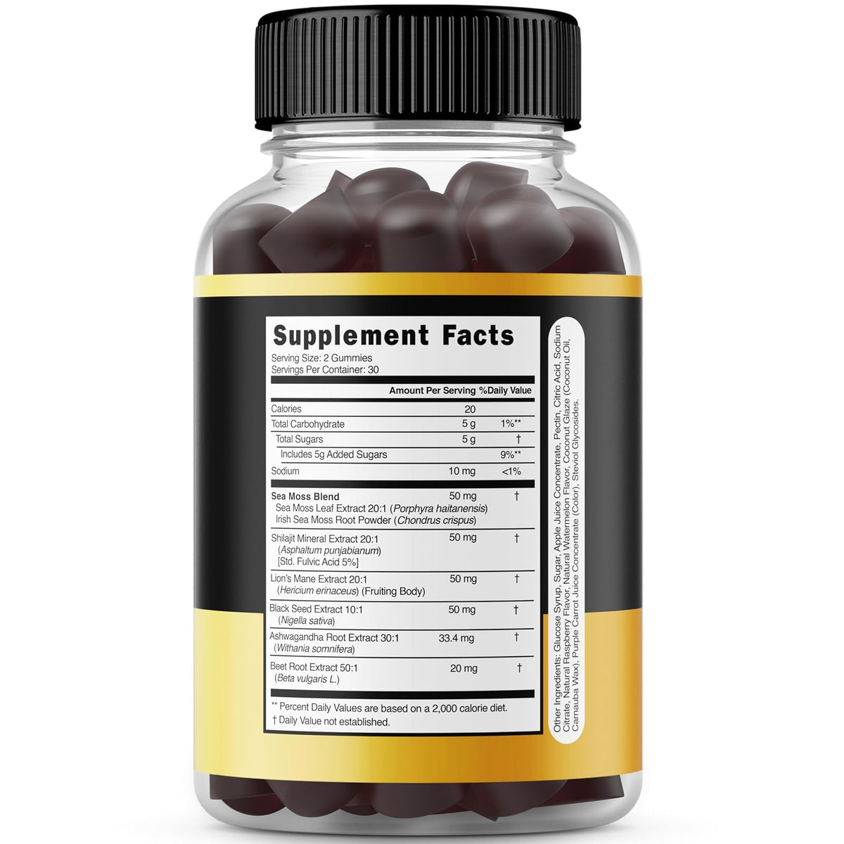 natural shilajit with sea moss
