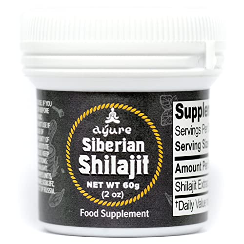 Natural Siberian shilajit health benefits