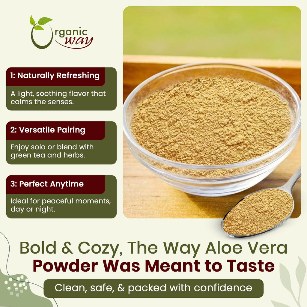 Natural skin care with aloe vera