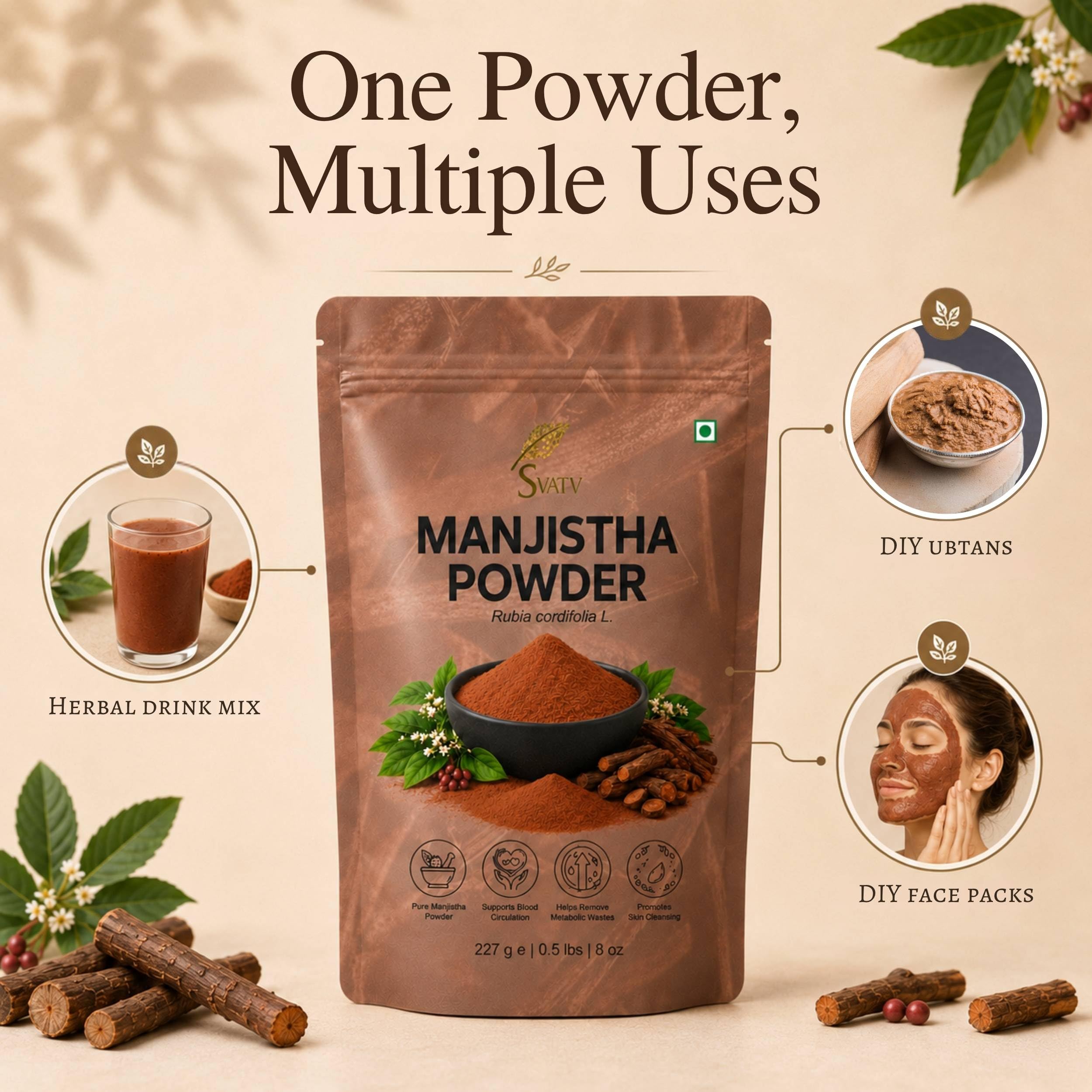 natural skin care with manjishtha
