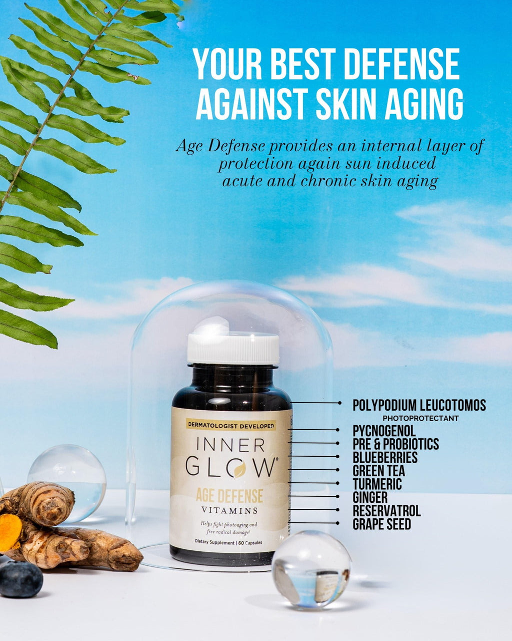natural skin health blended supplements