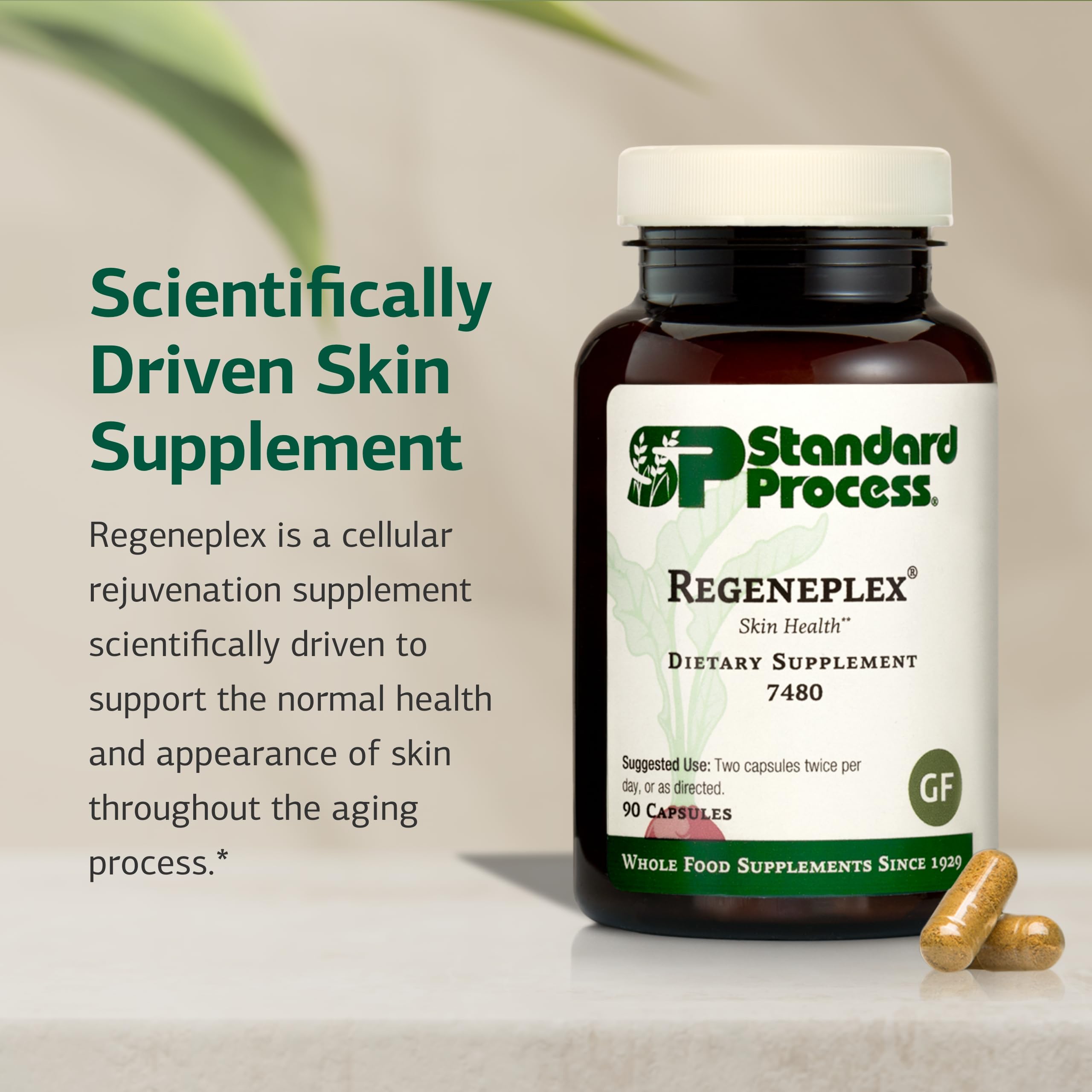 Natural skin health vitamins