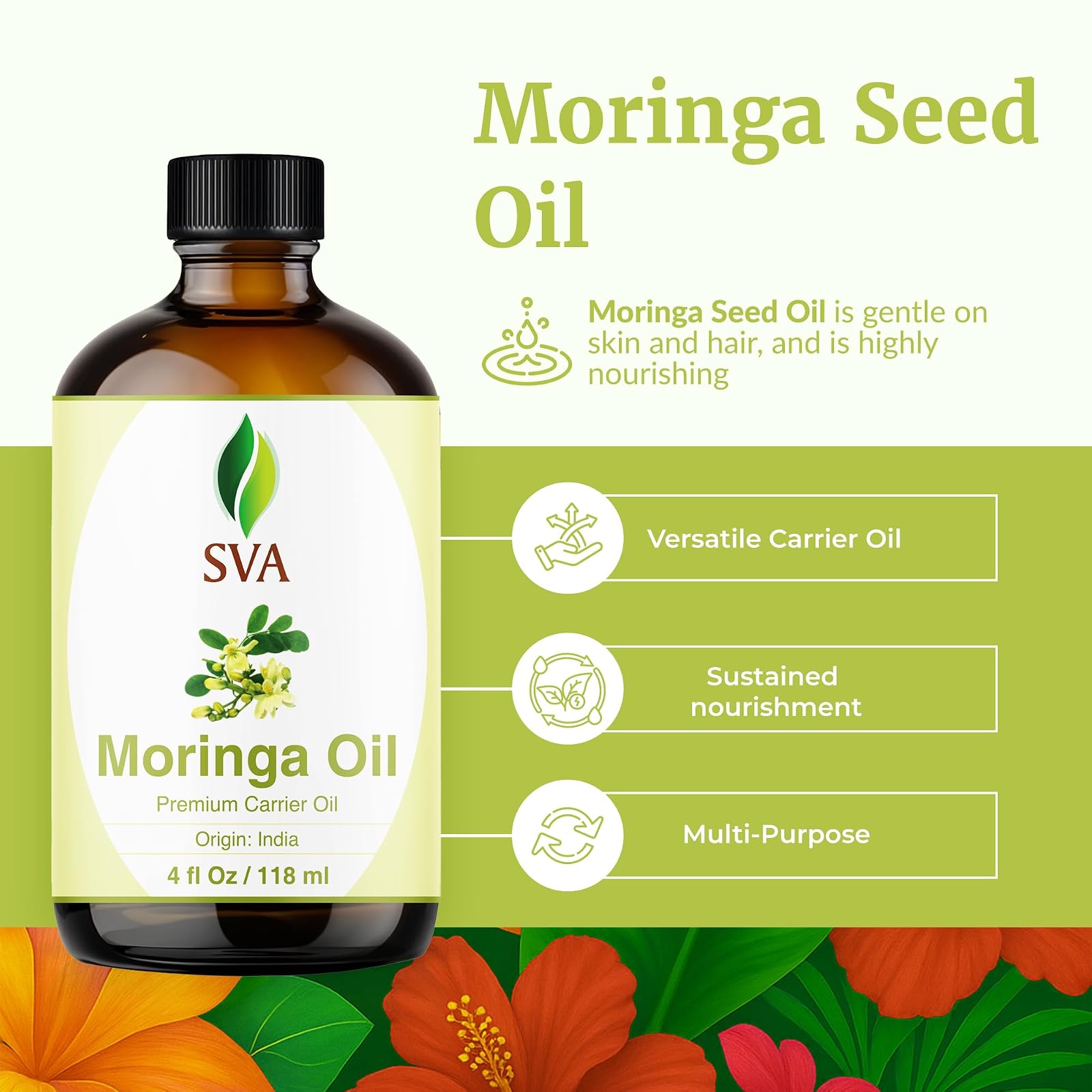 natural skin moisturizer with moringa