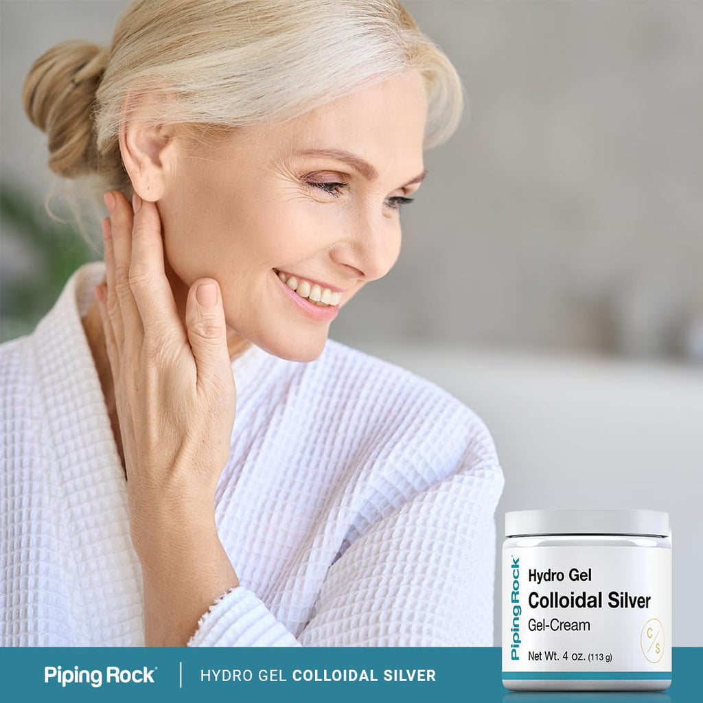 Natural skin repair with colloidal silver