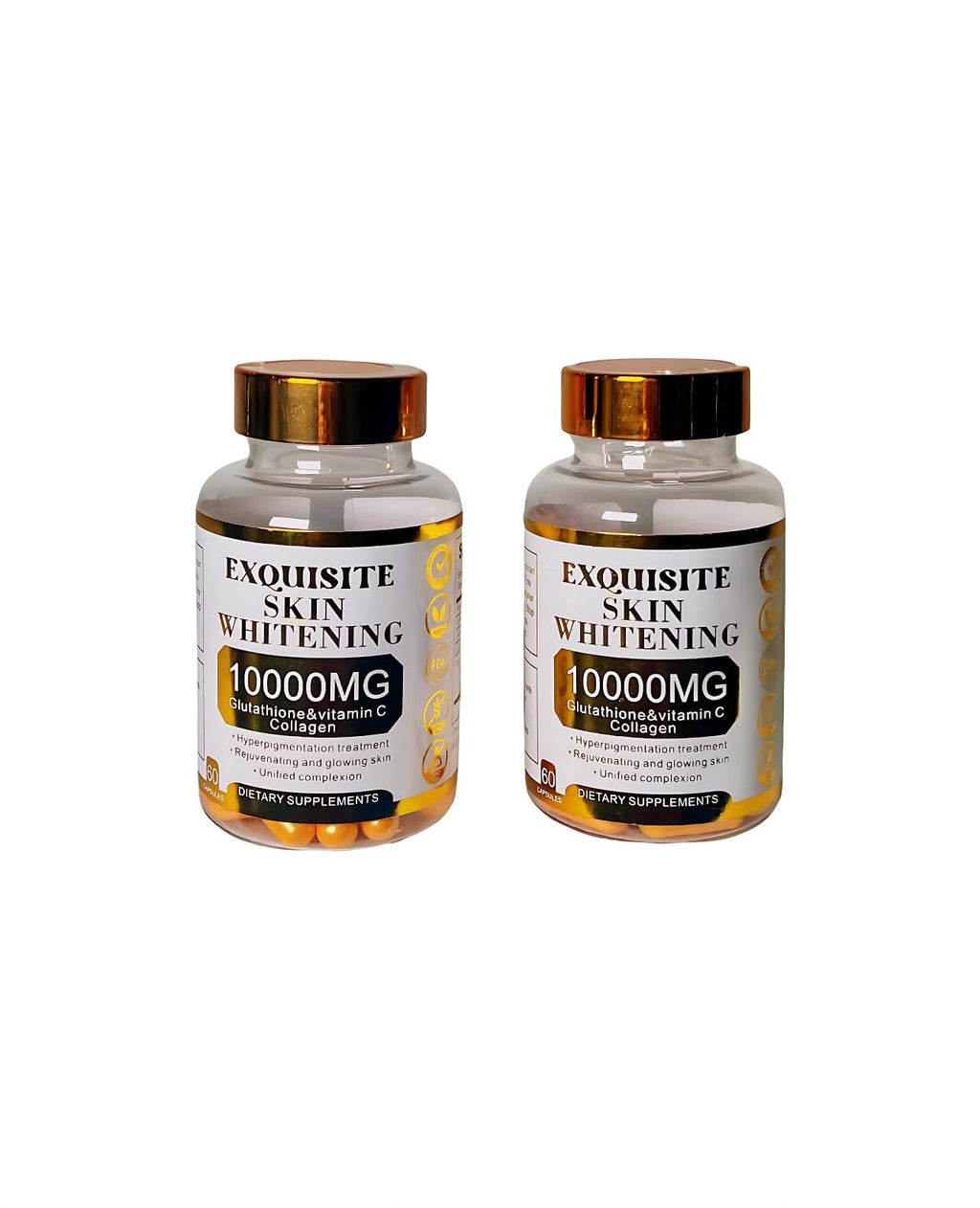 Natural skin whitening capsules for fairness