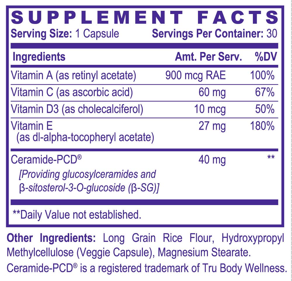 Natural skincare in a capsule