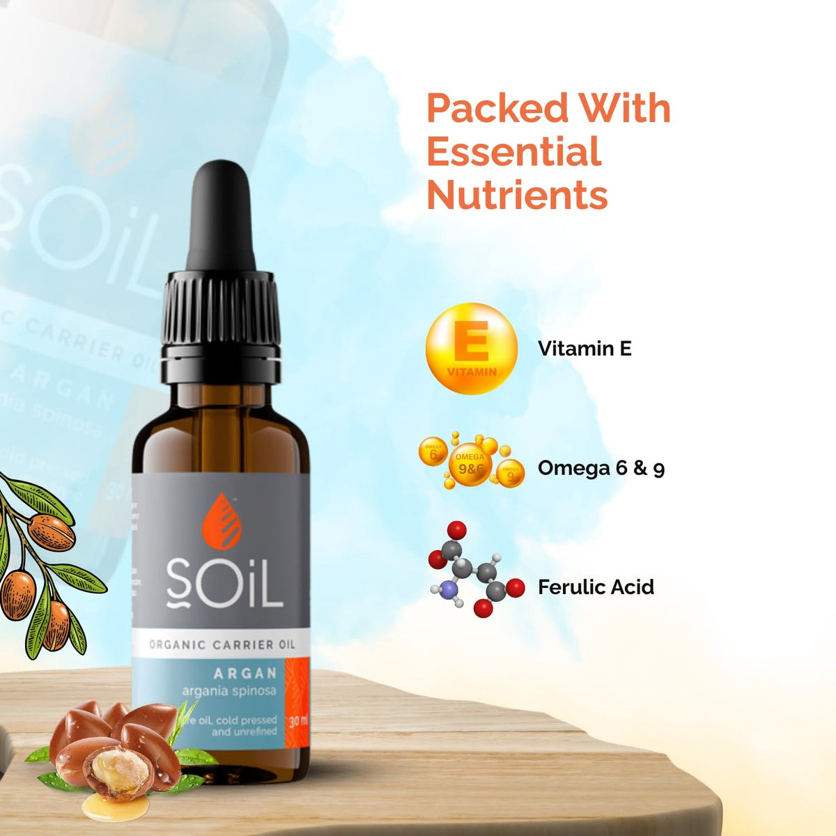 natural skincare with argan oil