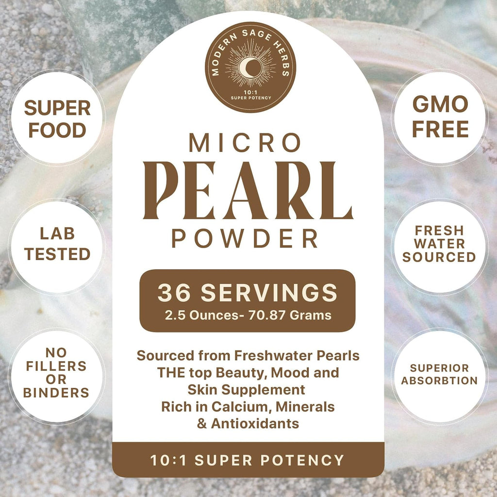 natural skincare with pearl powder