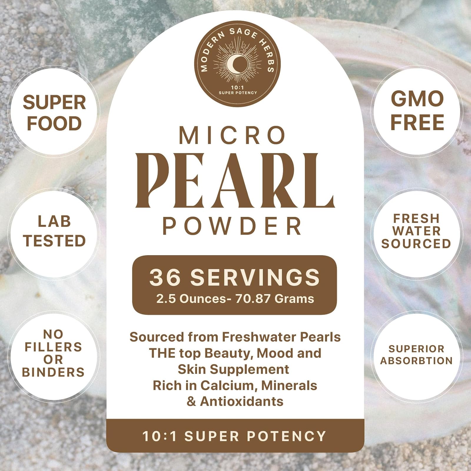 natural skincare with pearl powder