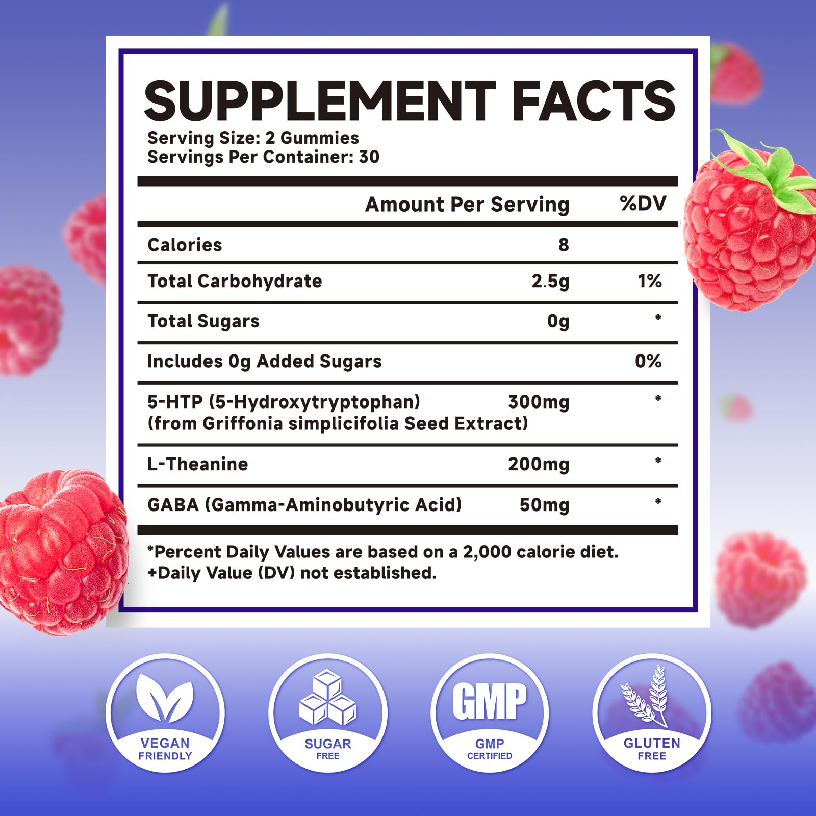 natural sleep aid 5-HTP gummies